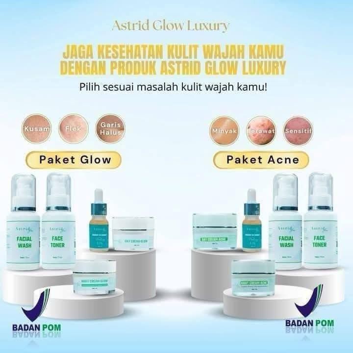 Astrid Glow Luxury Skincare BPOM 100% Original | Lazada Indonesia