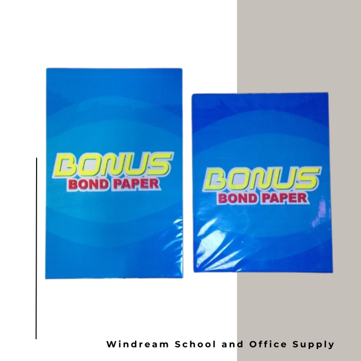 Bonus Bond Paper Sub 16 | Lazada PH