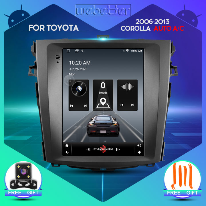 WeBetter TopNavi Android 4Core IPS 9.7inch Vertical Screen Car Radio ...