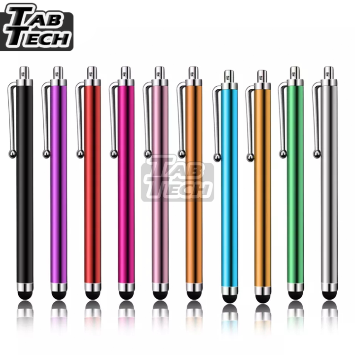 Clip Long Stylus Touch Pen With Clip Universal Phone Screen Pad Tablet ...