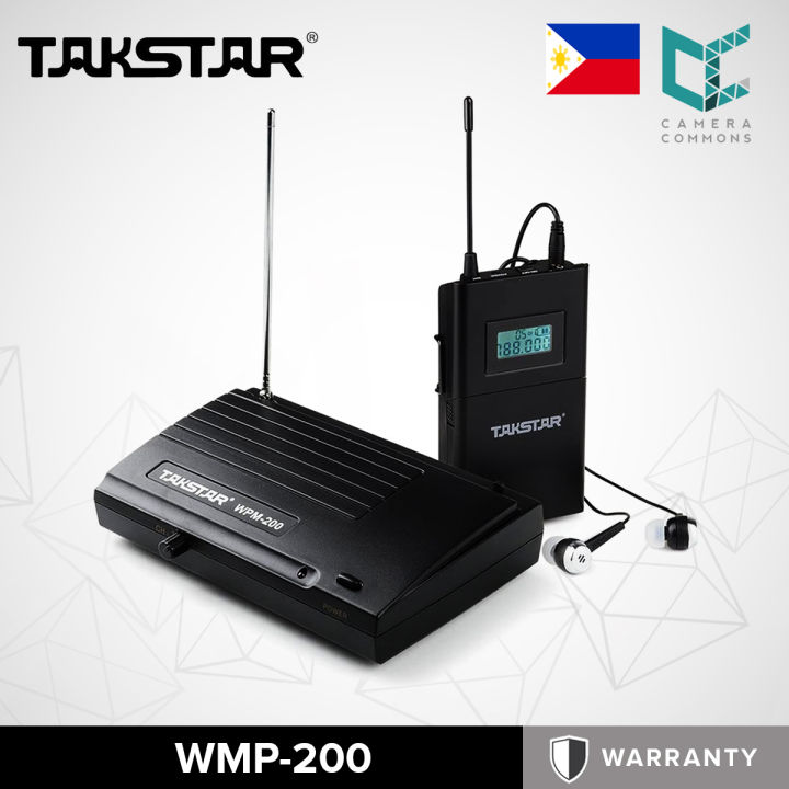 Takstar WPM-200 In Ear Stage UHF Wireless Monitor System for Studio Recording On-Stage ...