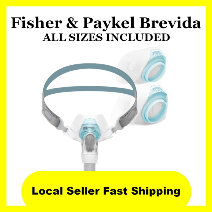 Fisher & Paykel Brevida Nasal Pillow CPAP Mask Fitpack (COMPLETE SET ...