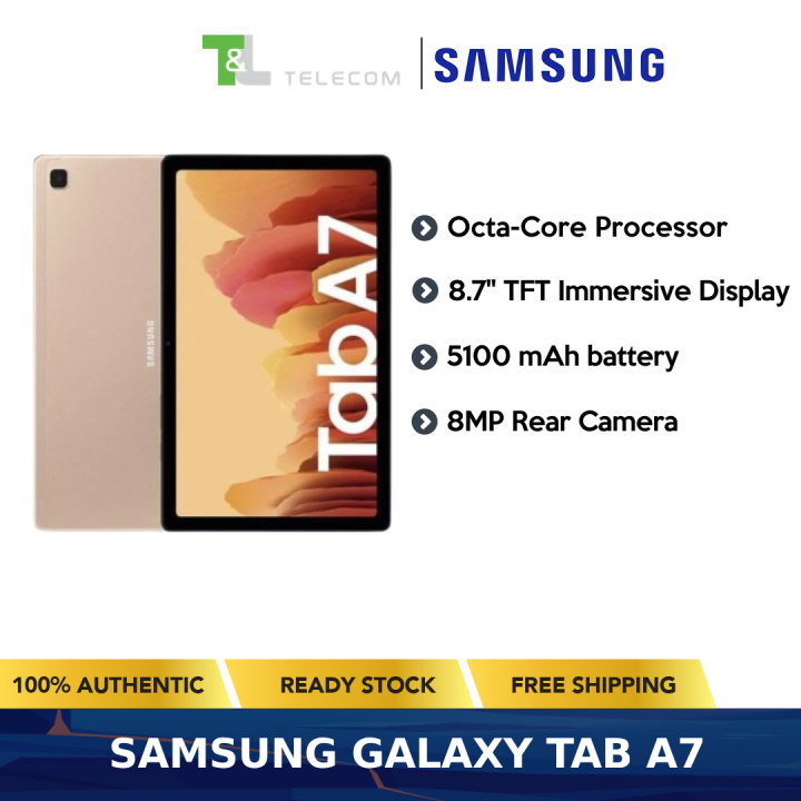Samsung Galaxy Tab A7 10.4 T505 (WIFI + CELLULAR) 3GB RAM 32GB - FREE ...