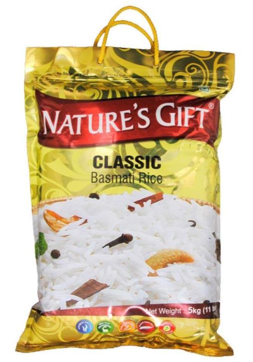 Nature's Gift Classic Basmati Rice - Packet of 5 Kg | Lazada.co.th