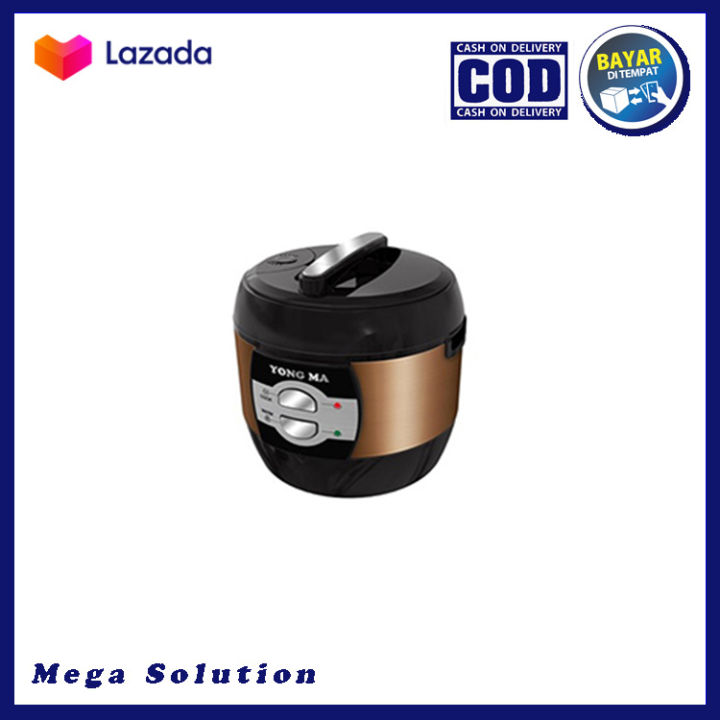Yongma SMC-7033 Magic com 2 Liter Gold Iron | Lazada Indonesia