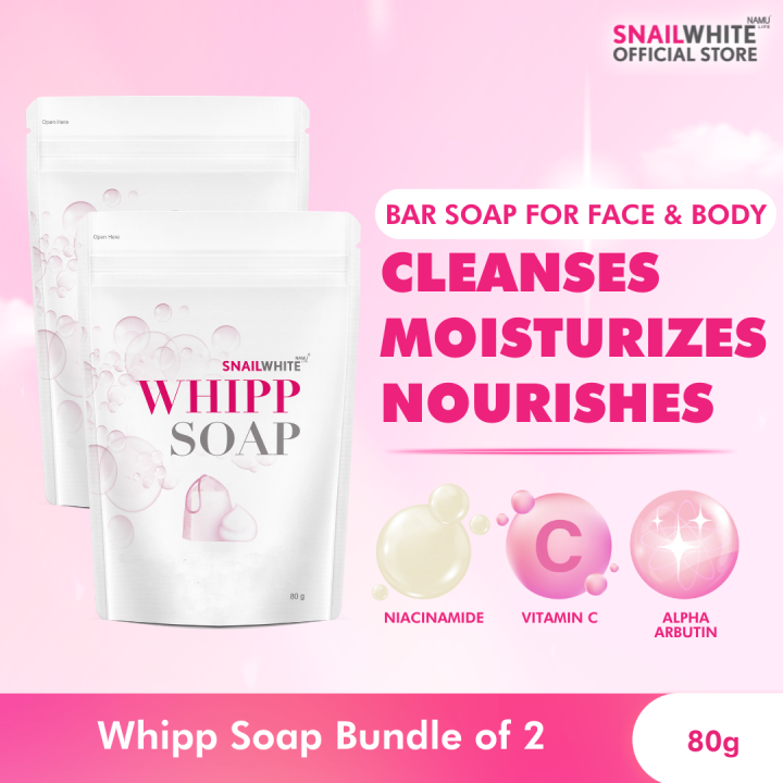 SNAILWHITE Whipp Soap Bundle of 2 | Lazada PH