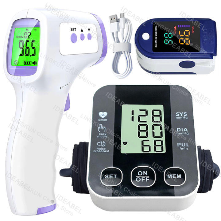 Medical Arm Blood Pressure Meter Tensiometers Tonometer Cuff Fever ...