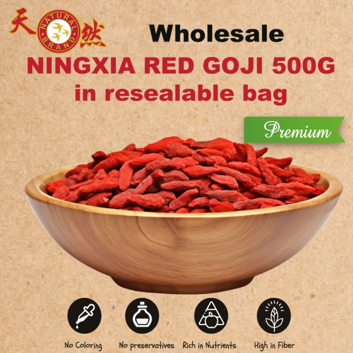 Premium Wolf Berry Red Goji Wholesale 500g No Chemicals | Lazada Singapore
