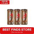 Nescafe Iced Coffee On-the-go in Can 220ML - Pack of 3 | Ice Black ...