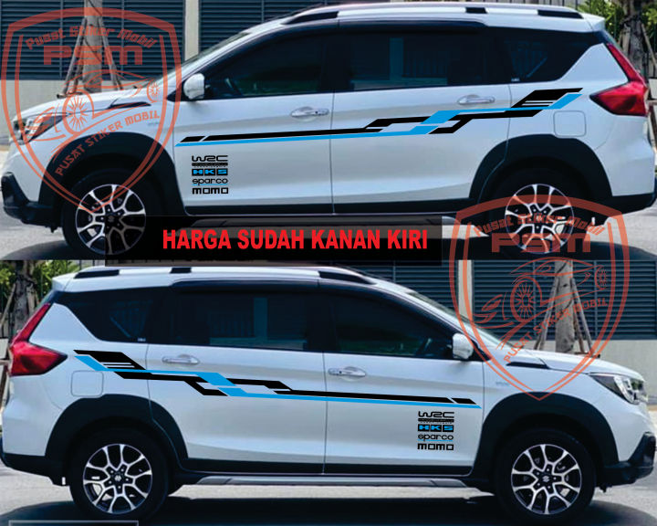 NEW Stiker sticker cutting mobil suzuki xl7 striping list body samping ...