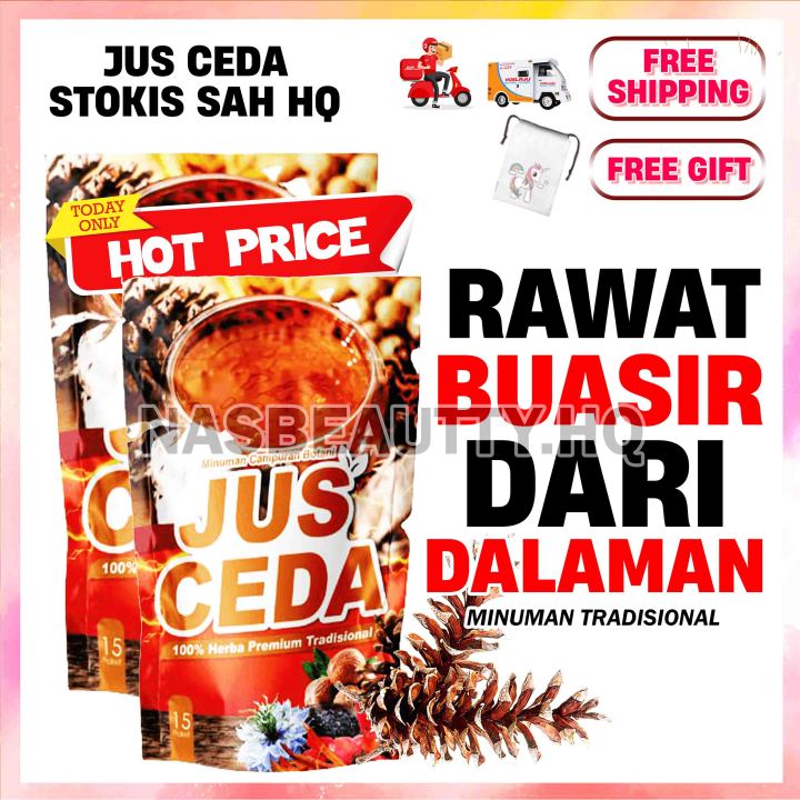 BUASIR KECUT Jus Ceda [Original HQ] - Herba Penawar Buasir Hemors ...