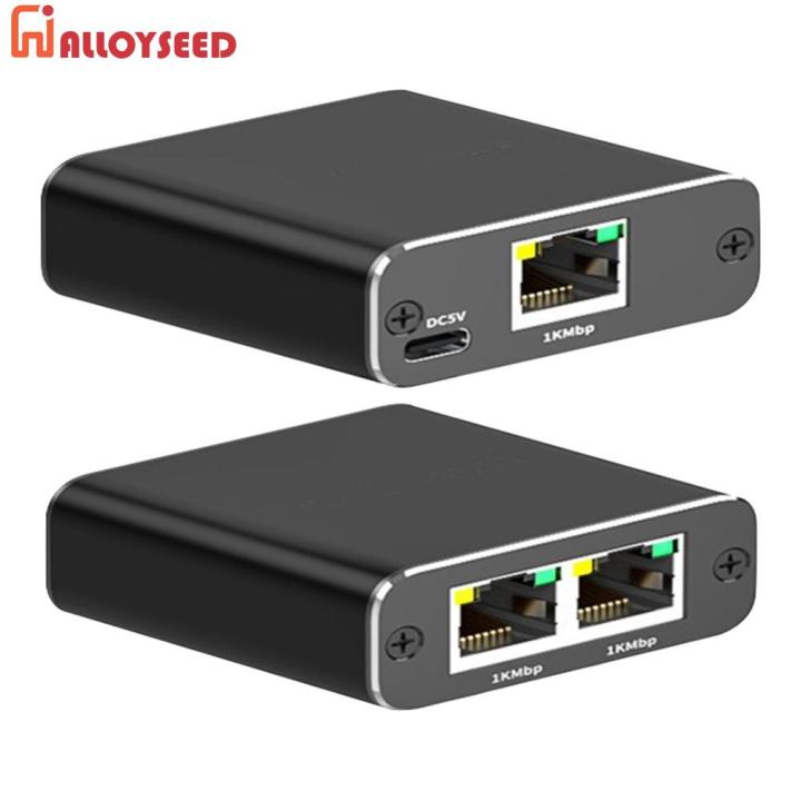 Ethernet Splitter 1 To 2 1000Mbps Internet Cable Splitter Network RJ45 ...