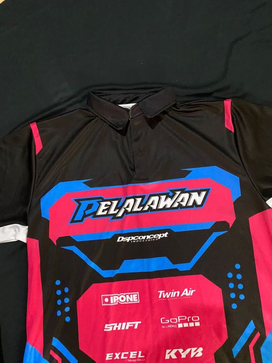 KAOS BAJU JERSEY RACING CUSTOM FULL PRINTING BISA GANTI NAMA NOMOR LOGO ...