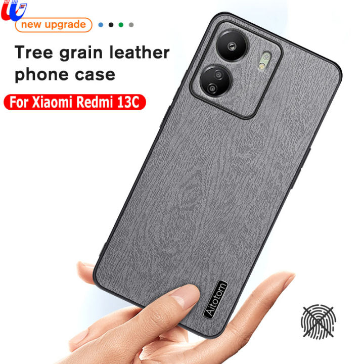 สำหรับ Xiaomi Redmi 13C เคสหนังธัญพืช C65 Xiaomi Poco Redmi 13C Xiaomi ...