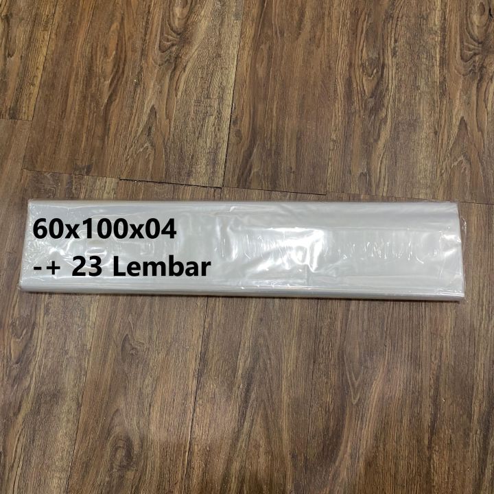 60x100x04 Plastik Laundry 1kg Plastik PP Plastik Bening Plastik Kiloan ...