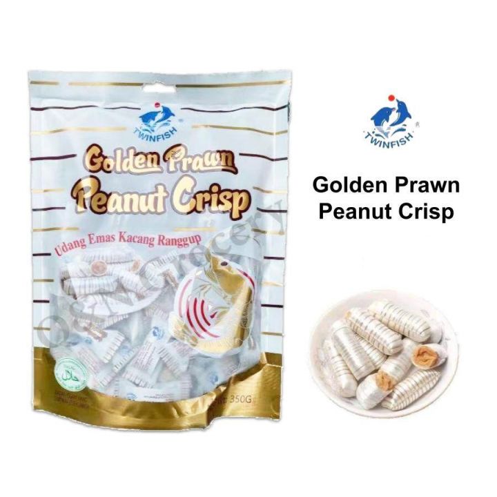 Peanut Crisp (Twinfish Golden Prawn) 金虾酥糖 | Lazada Singapore