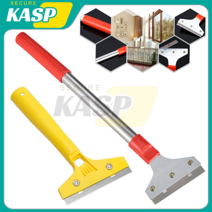 Heavy Duty Long Handle Paint Harden Scraper Putty Knife Cleaning Shovel ...