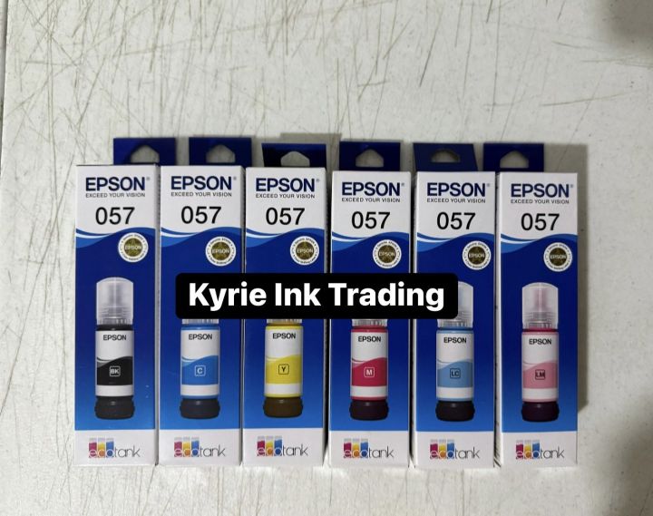 Epson 057 Genuine Ink Bottle for L8050 & L18050 Printer 70ml Original ...