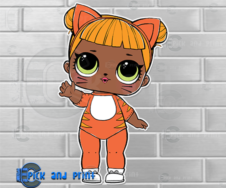 LOL Surprise Baby Character Cut outs for DIY Party Backdrop Party ...
