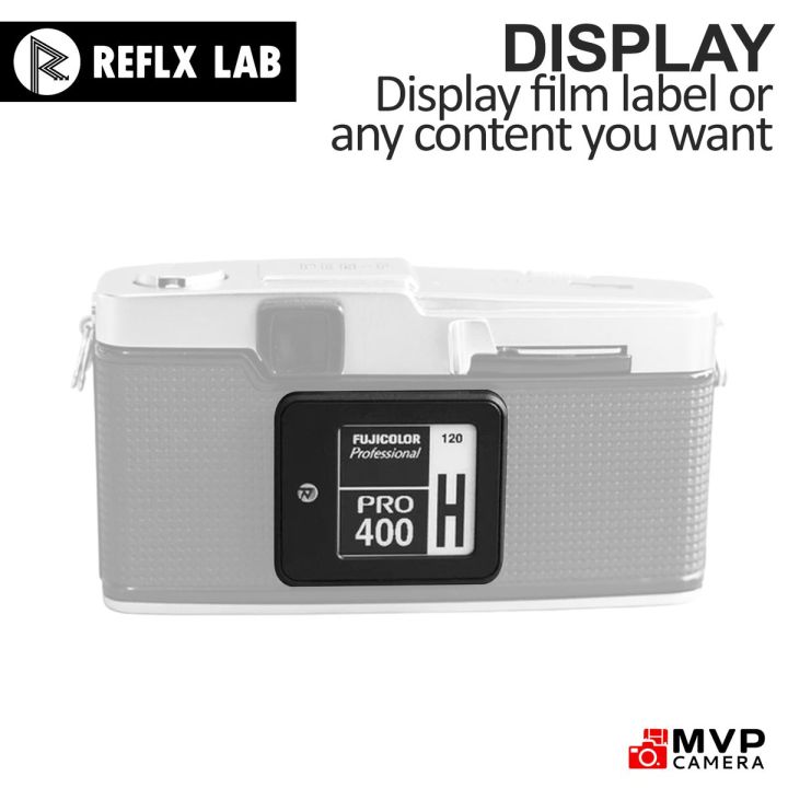 REFLX LAB Display for Film Label Analogue Cameras NO BATTERY needed MVP ...
