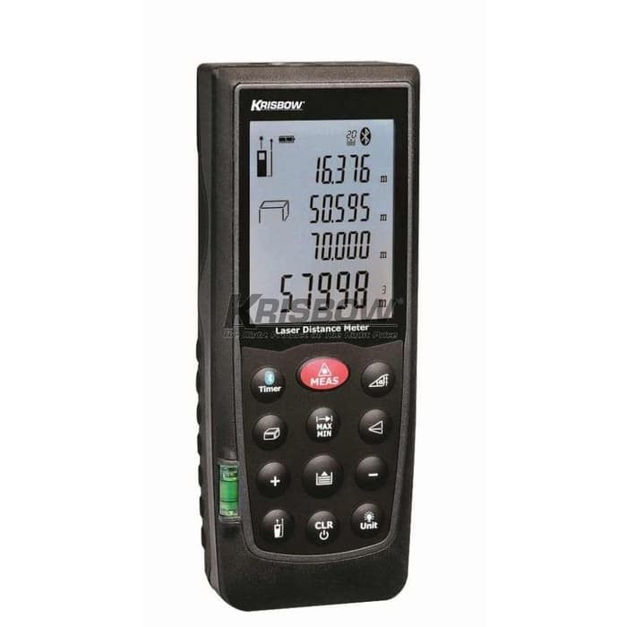 Krisbow Alat Meteran Laser Digital Pro 100 Mtr Laser Distance Meter ...