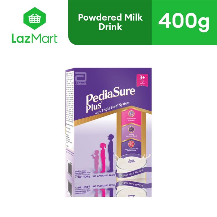 Pediasure Plus Creamy Milk 400G For Kids Above 3 Years Old | Lazada PH