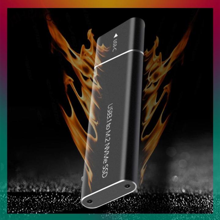 JIHENGS M2 SSD Enclosure NVMe USB3.1 External Storage HDD Case 10Gbps PCIe SSD Box For NGFF SATA ...