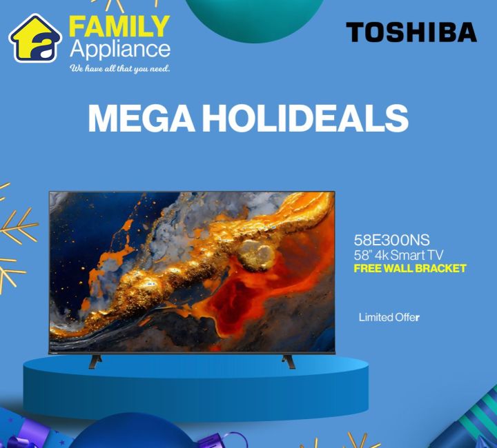 TOSHIBA 58″ 4K UHD Smart TV 58E300NS | Lazada PH