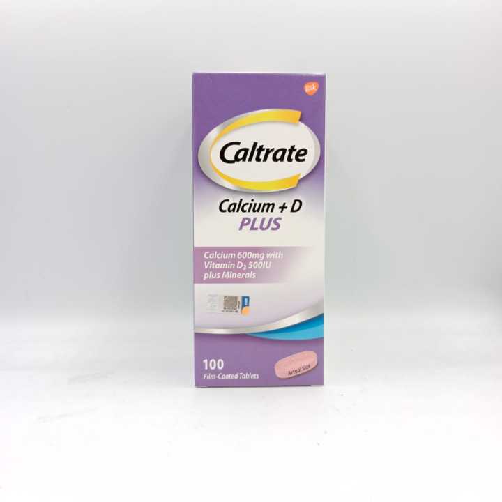 Caltrate Calcium+D Plus Tablets 60's/100's EXP 5/26 | Lazada
