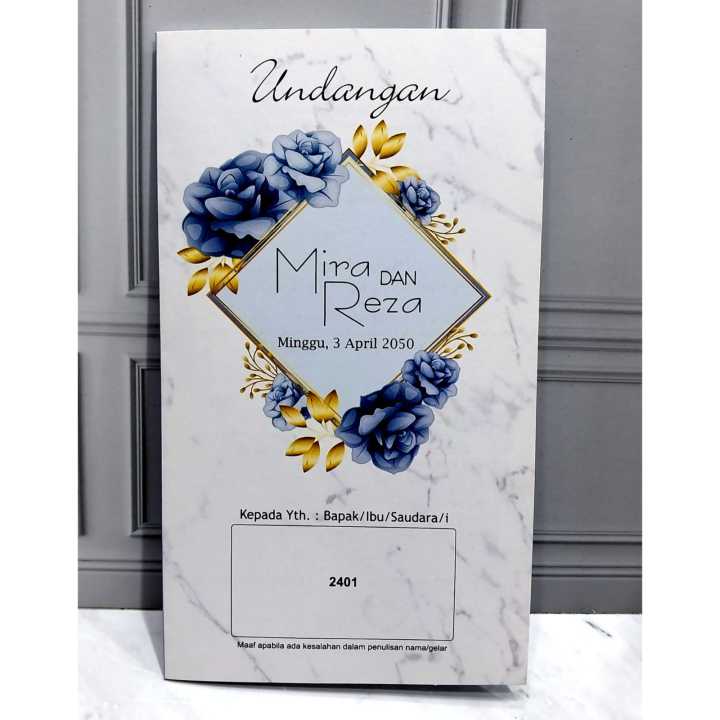 Undangan Blangko Erba 2401 Isi 100 Lembar | Lazada Indonesia