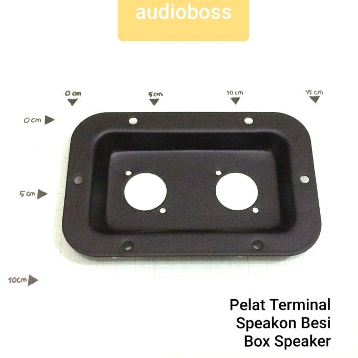 PELAT TATAKAN TERMINAL KOTAK BESI BOX SPEAKER SPEAKON | Lazada Indonesia