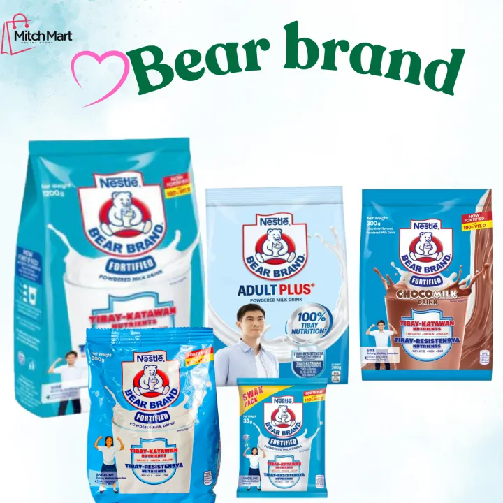 Bear brand fortified bearbrand choco powder milk drink pampatalas ng ...