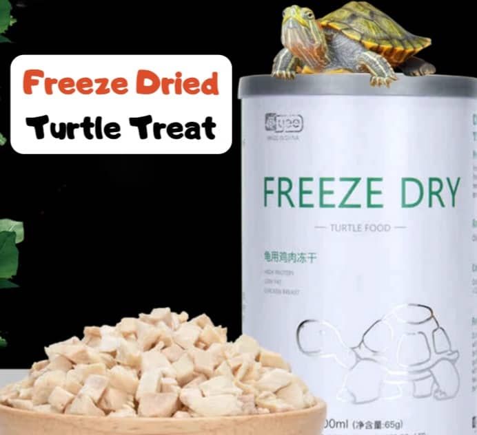 Freeze Dried Turtle Treat Dried Fish Shrimp Mealworm Krill FeedTortoise ...