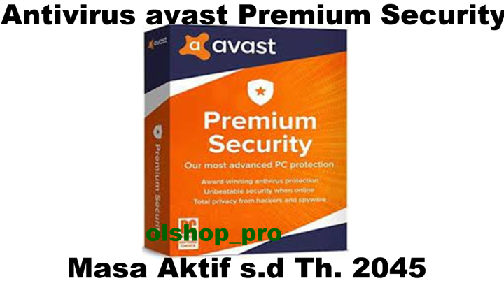 Avast Premium License Key Antivirus Software | Lazada Indonesia