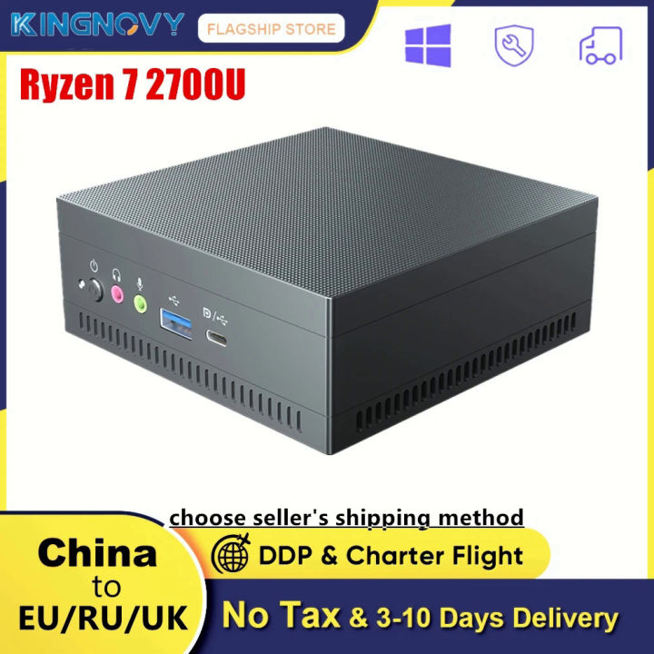 AMD Mini PC Ryzen 7 3750H 2700U Quad Core Vega 10 Graphic 2*DDR4 M.2 ...