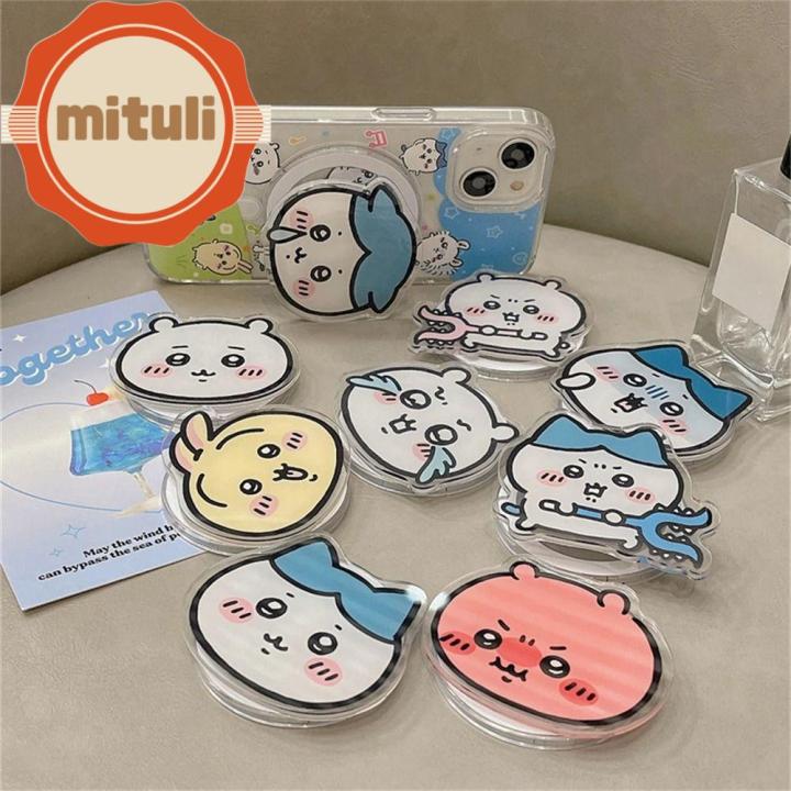 MITULI พับเก็บได้ ที่วางโทรศัพท์อนิเมะน่ารัก สร้างสรรค์และสร้างสรรค์ อะ ...