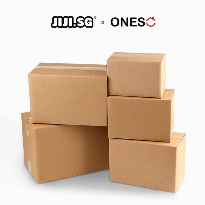 (JIJI.SG x ONES) PACKAGE Carton Box - 12 sizes / Packing Box ...