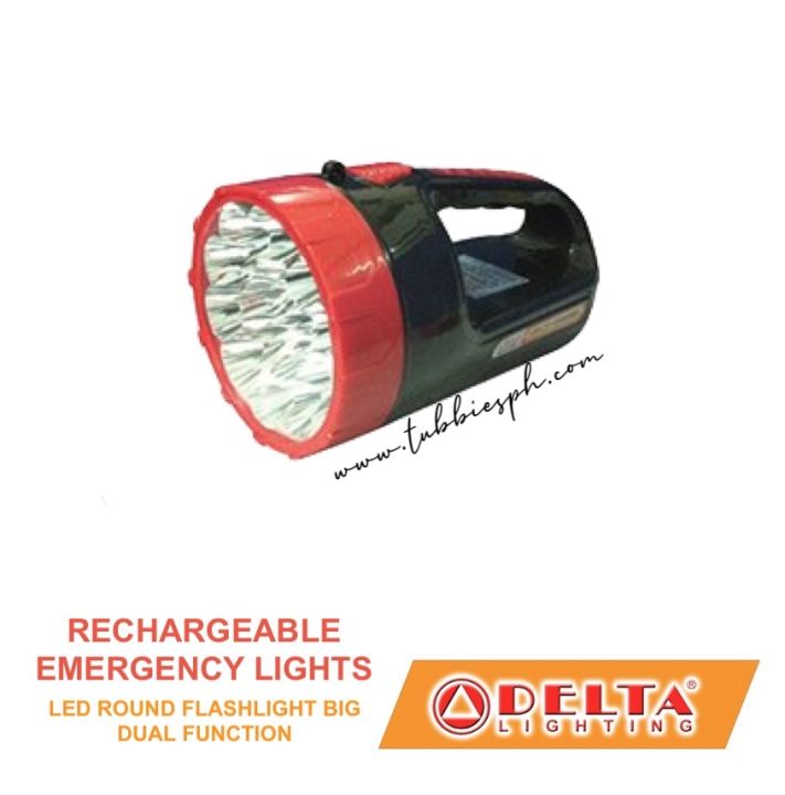 Delta Lighting LED Round Flash light BIG (Dual Function) | Lazada PH