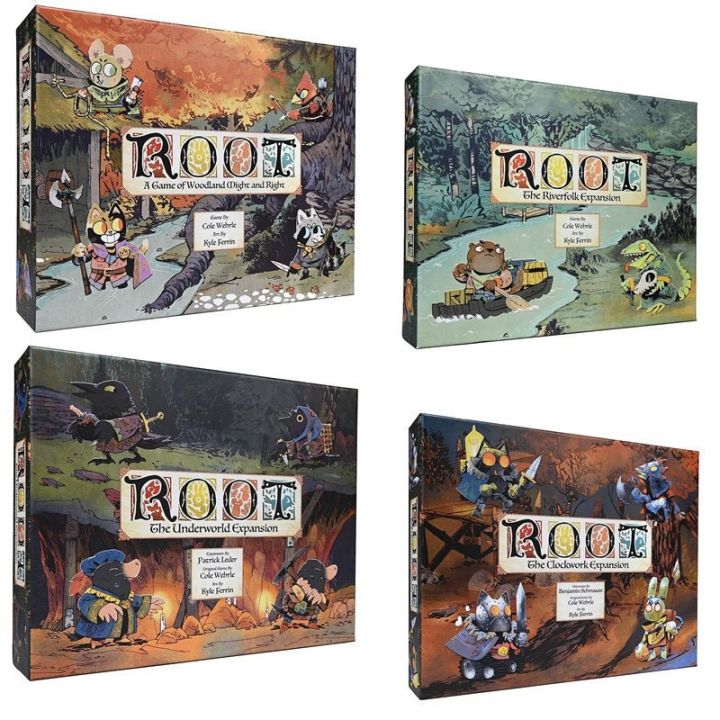 Root Original / Root : The Riverfolk / Underworld / Clockwork Expansion ...