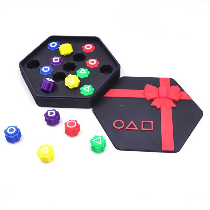 Gonggi Gong-gi Jacks Squid Game Korean Traditional Game Set With Coffin ...
