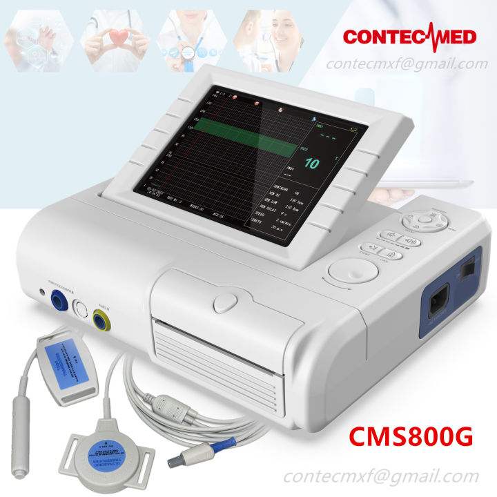 ContecMed CMS800G Digital Fetal Monitor Fetal Heart Rate Monitor Mother ...