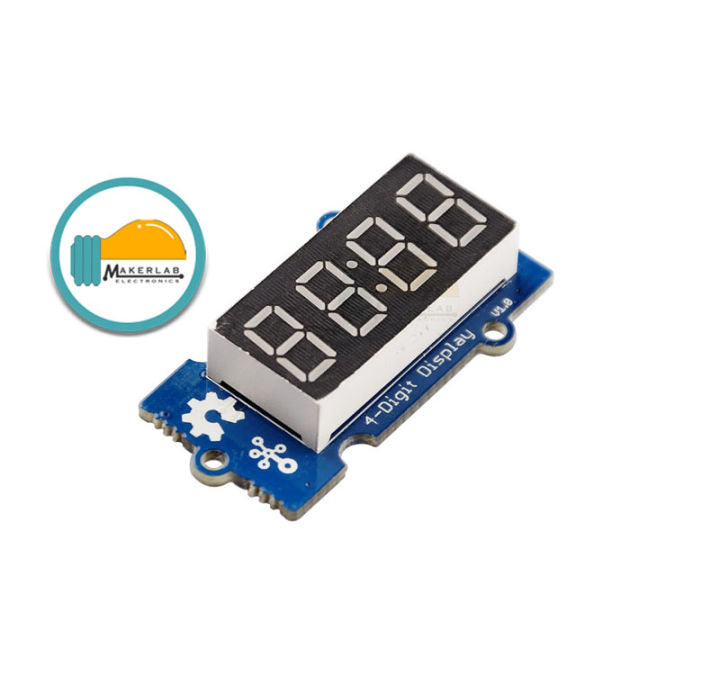 Grove - 4-Digit Display 4 Digit Red alpha-numeric display for Arduino and Raspberry Pi | Lazada PH