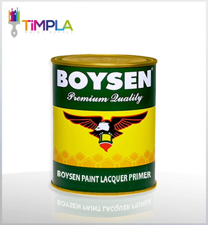 4Liter BOYSEN PAINT LACQUER PRIMER SURFACER B305 wood paint as primer ...