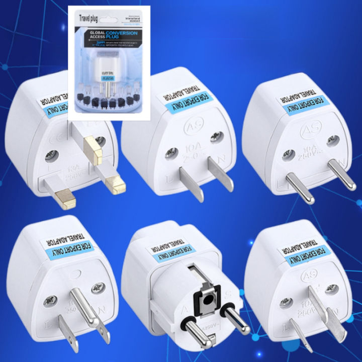 Travel socket US/UK Universal EU German Conversion Plug Adapter ...