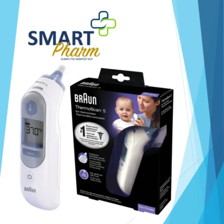 BRAUN THERMOSCAN 5 INFRARED EAR THERMOMETER IRT 6510 | Lazada