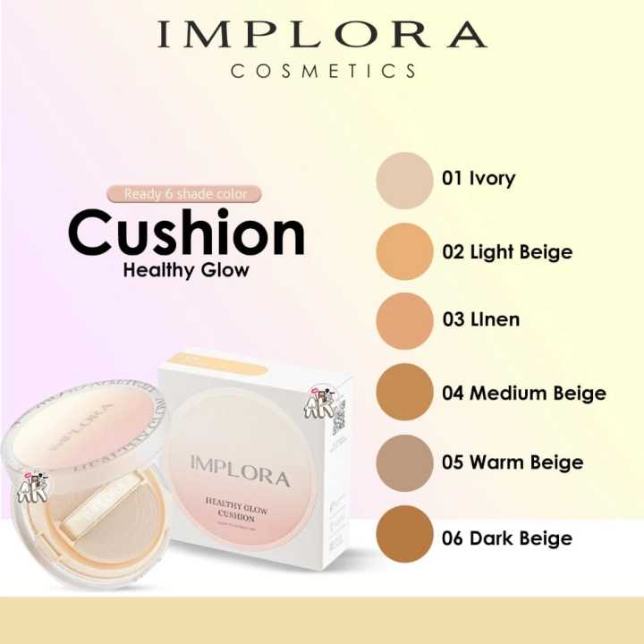 Implora Healthy Glow Cushion | Reffil ~ ORIGINAL 100% | Lazada Indonesia