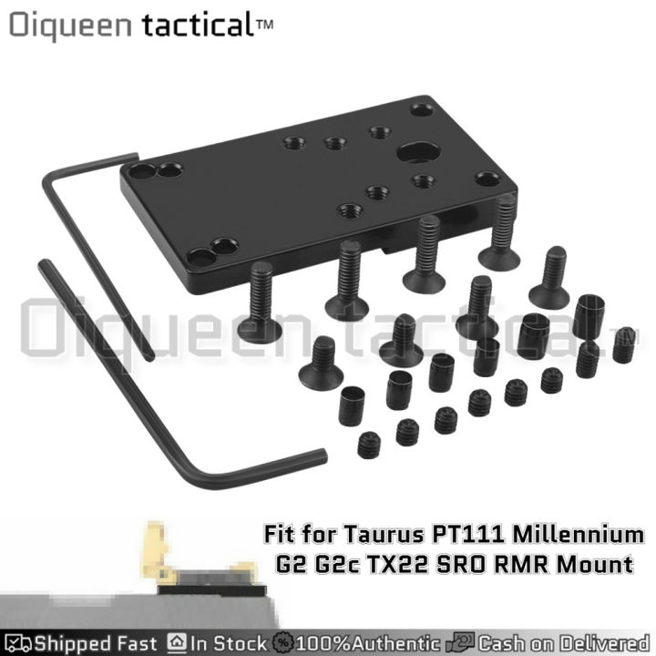 Oiqueen Tactical Red Dot Sight Sco-pe Base Stainless Steel Mounting ...