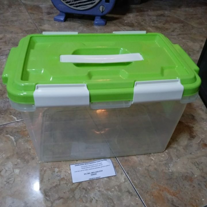 box container plastik cantik cocok buat simpan makanan ringan atau ...