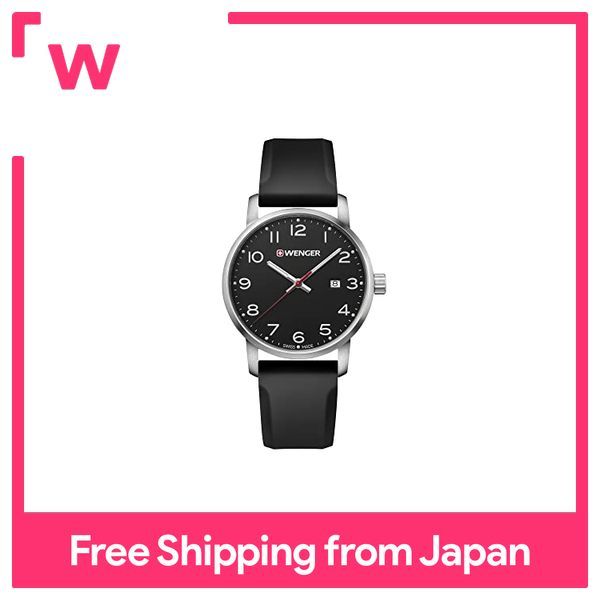 [Wenger] watch 01.1641.101 black | Lazada PH