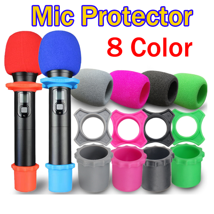 🔥🔥🔥Microphone Cover Handheld Wireless Microphone Windscreen Foam Cover ...